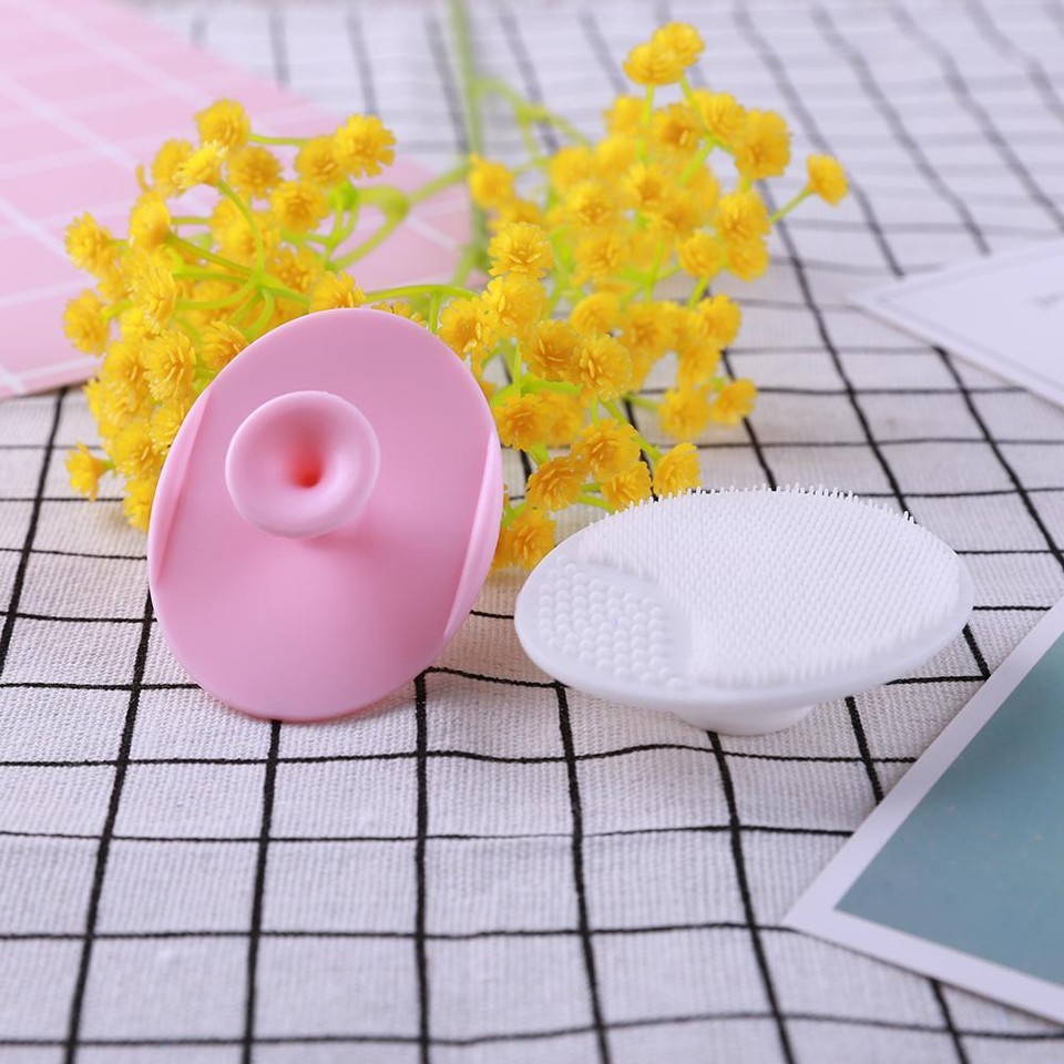 Silicone Wash Pad Blackhead Face Exfoliating Cleansing Brushes Skin ...