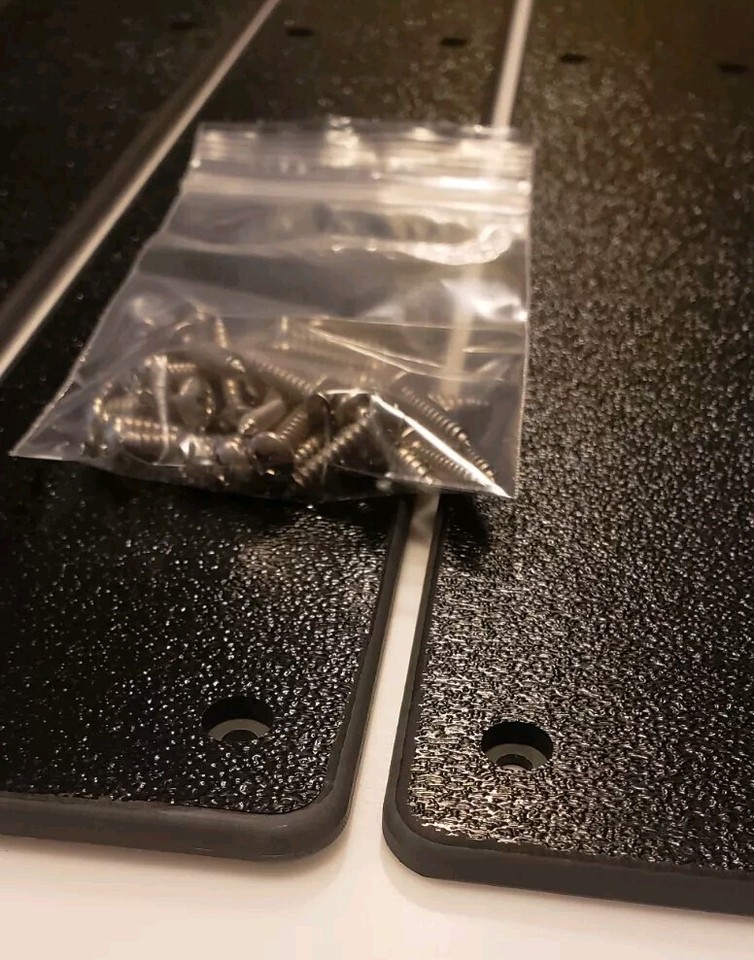 BOAT TRAILER RAIL BUNK SLIDES 48" x 3" PLASTIC SLIDE RAIL NO MORE ...