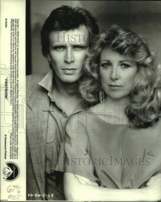 1984 Press Photo Peter Weller and Teri Garr portray lovers in ...