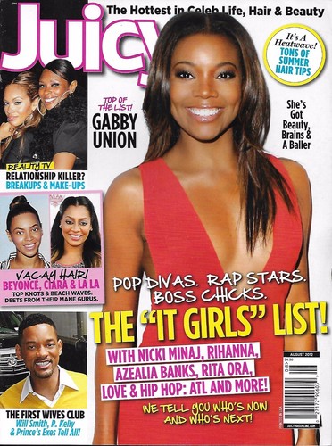 Juicy Magazine Jessica White Chris Brown Stacey Dash LisaRaye Hair Tips ...