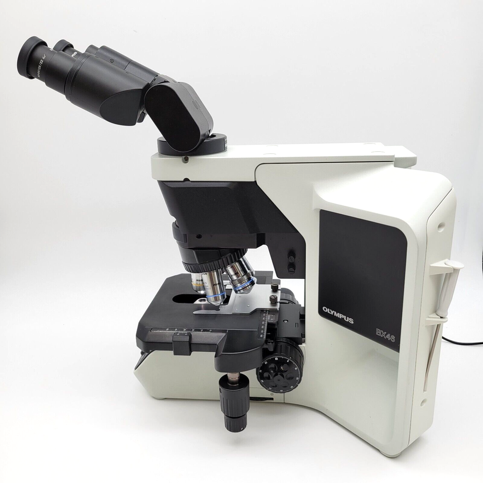 Olympus Microscope BX46 LED with Tilting Head & 100x Objective for ...