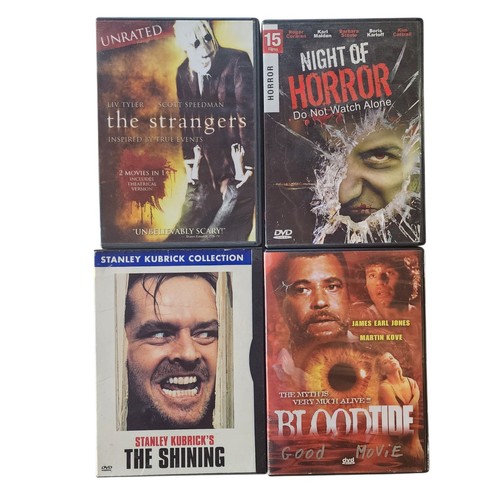 Lot of 16 Assorted Horror Slasher Movies DVDs Classics Unrated R ...