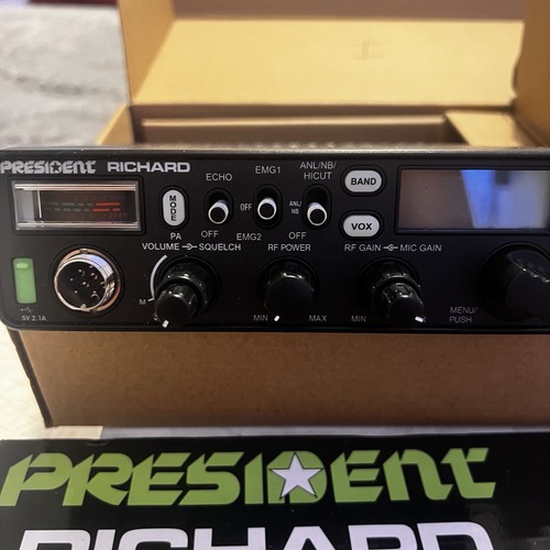 President Richard 50 Watt PEP CB Radio Tested Stock In The Box | eBay