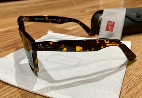 Ray-Ban RB2140 TortoiseShell Wayfarer Unisex 54mm Polarized Sunglasses ...