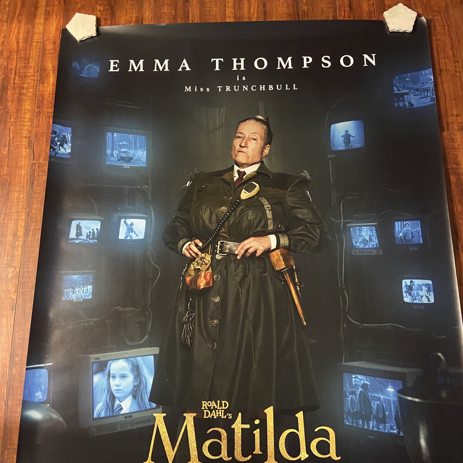 Matilda The Musical *Miss Trunchbull NETFLIX ORIGINAL BusStop POSTER ...