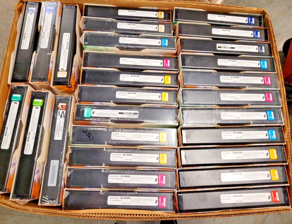 GerberColor / Duracoat & Color Set Foils (Opened/Partially Used) 45M | eBay