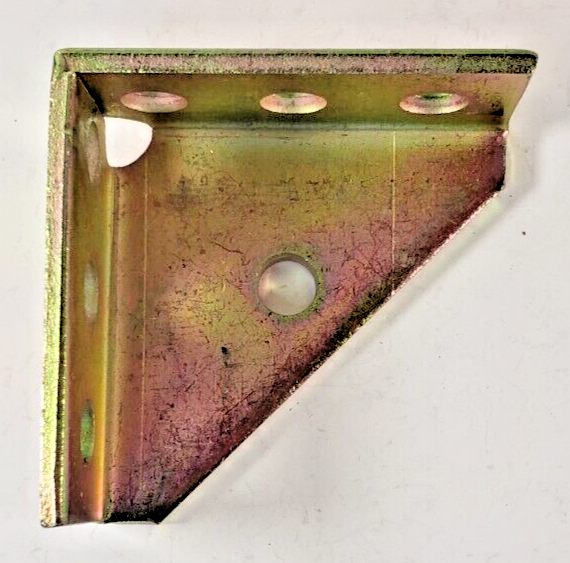STRUT BRACKET CORNER ANGLE BRACKET 4" X 1 5/8" LIKE UNISTRUT YELLOW ...