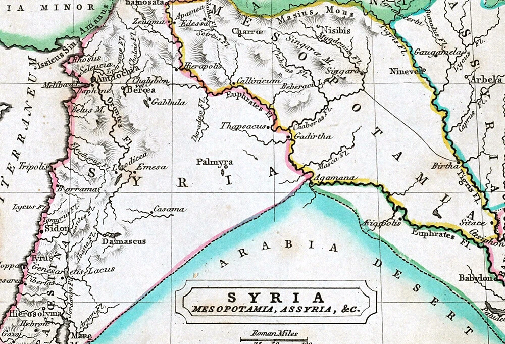 Mesopotamia Map For Kids