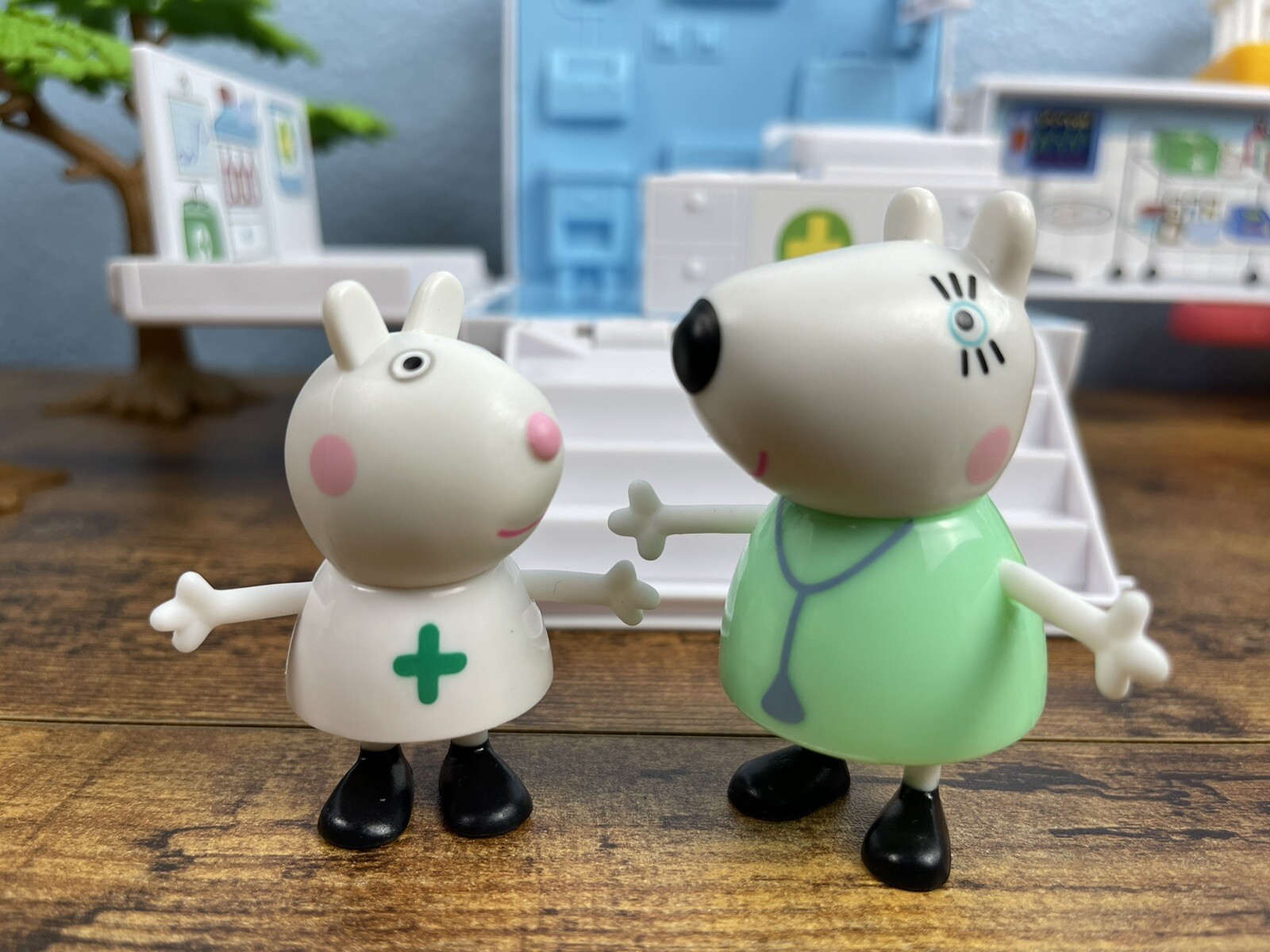 BN 1 Dr Polar Bear & 1 RARE Nurse Susie Sheep (htf brand new nurse ...