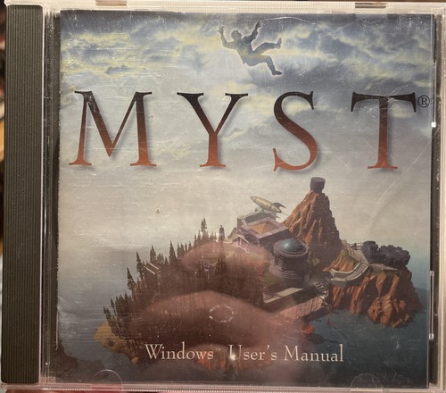 MYST PC Windows Computer CD Rom Award Winning Game with Windows User’s ...
