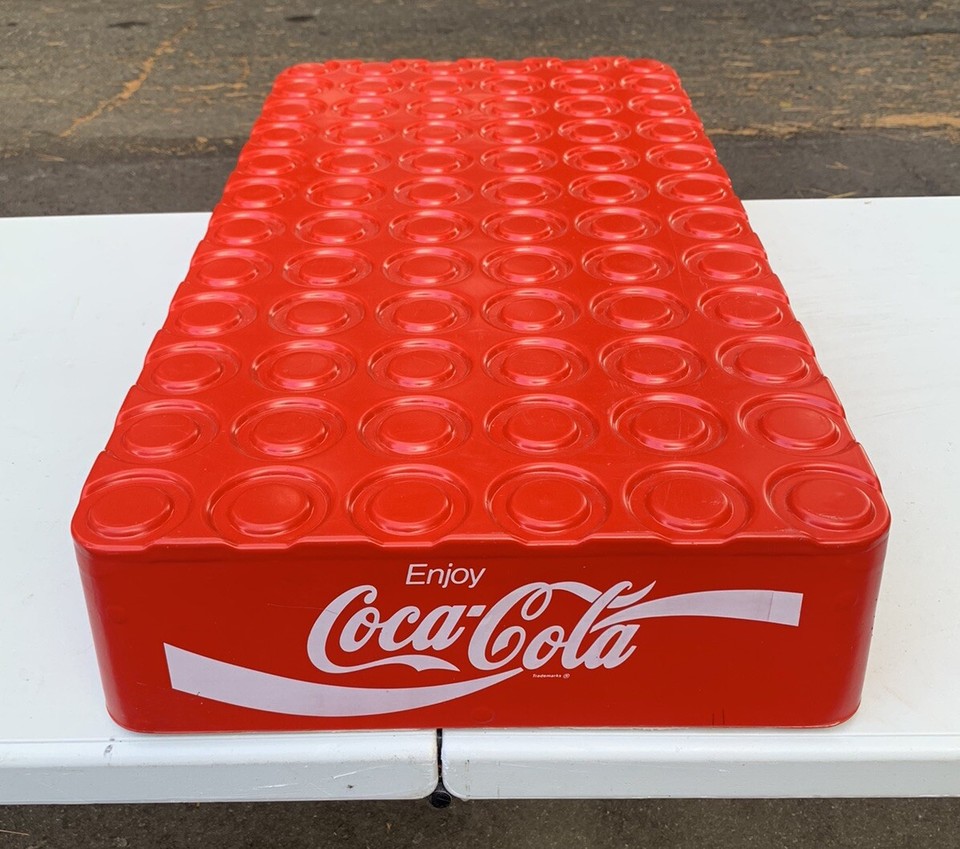 Rare Vintage Coke Coca-Cola 72 Can Display Shelf Rack | eBay
