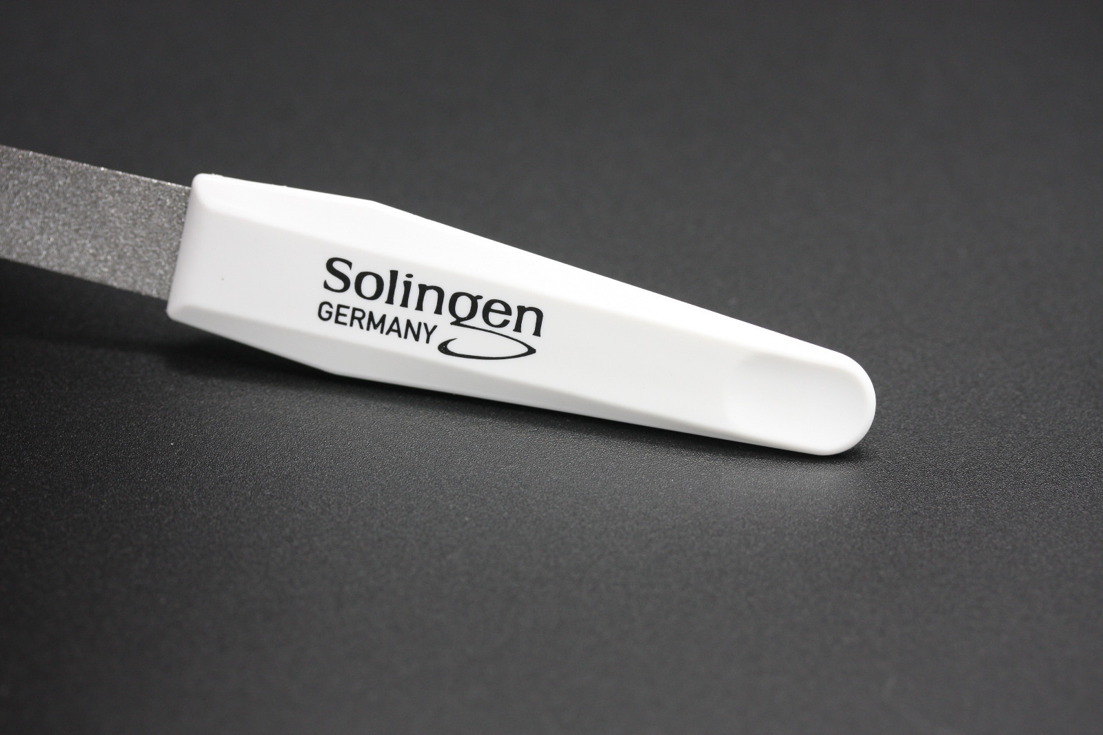 Nagelfeile Saphir Saphirfeile Feile Solingen German 17,5 cm + Etui fein ...