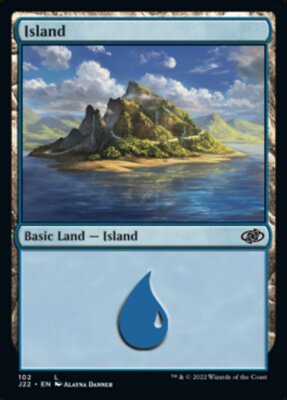 Magic the Gathering (mtg): J22: Island (102) (x 4) | eBay
