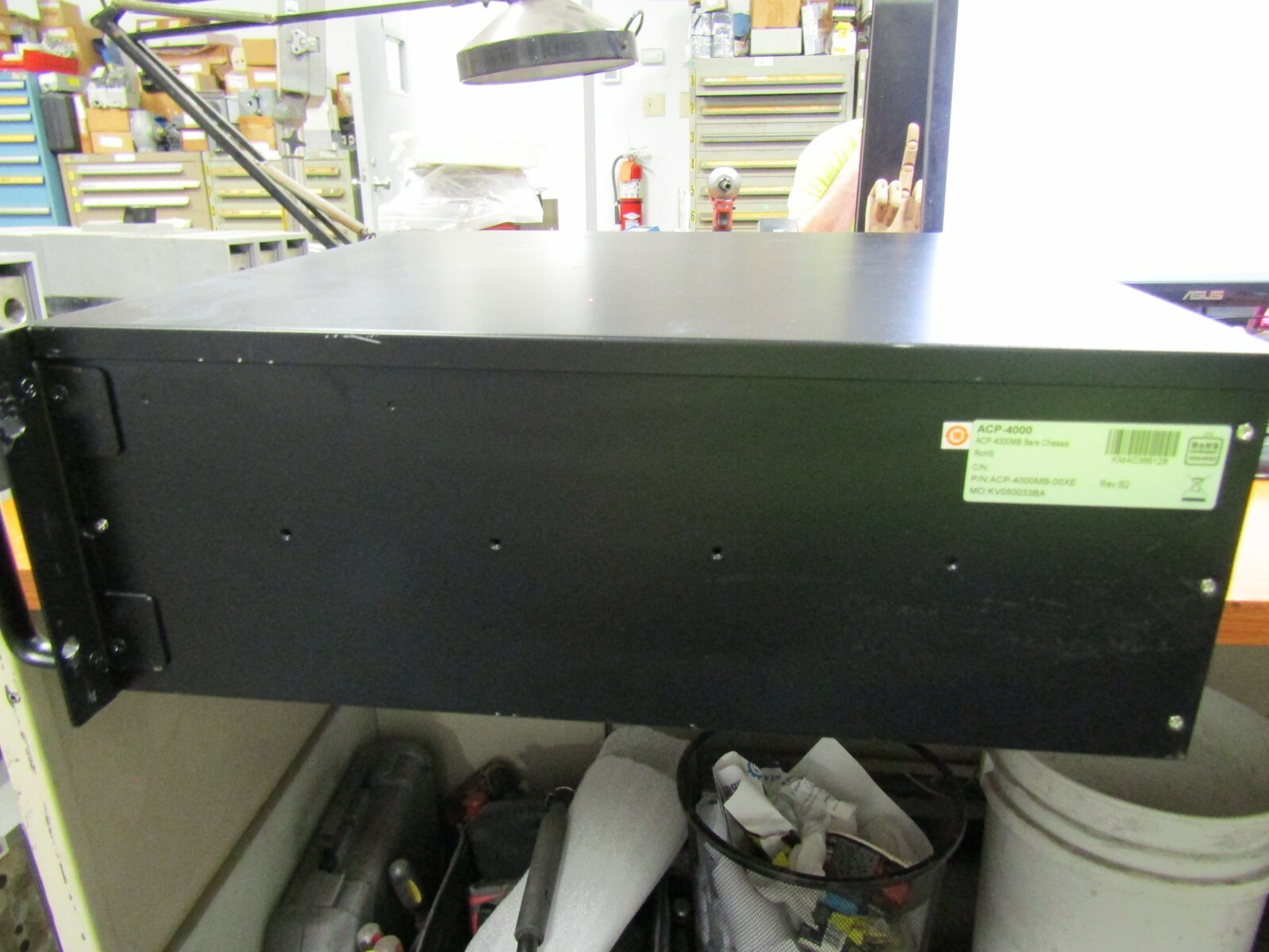 👀 NEW ADVANTECH ACP-4000 RACKMOUNT CHASSIS W/ VISUAL & AUDIBLE ALARM | eBay