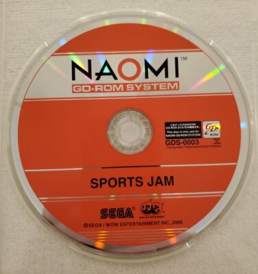 Sega Sports Jam GD ROM for Sega Naomi GD Arcade Game System | eBay