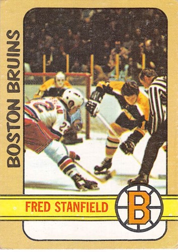 1972-73 Topps Hockey Fred Stanfield #135 VG+/EX BOSTON BRUINS | eBay