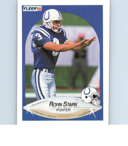 Rohn Stark 232 Colts 1990 Fleer NFL Football Trading Card | eBay