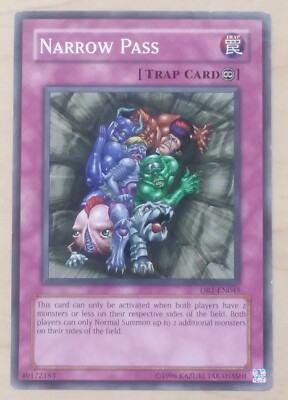 Yu-Gi-Oh Card Narrow Pass Trap | eBay
