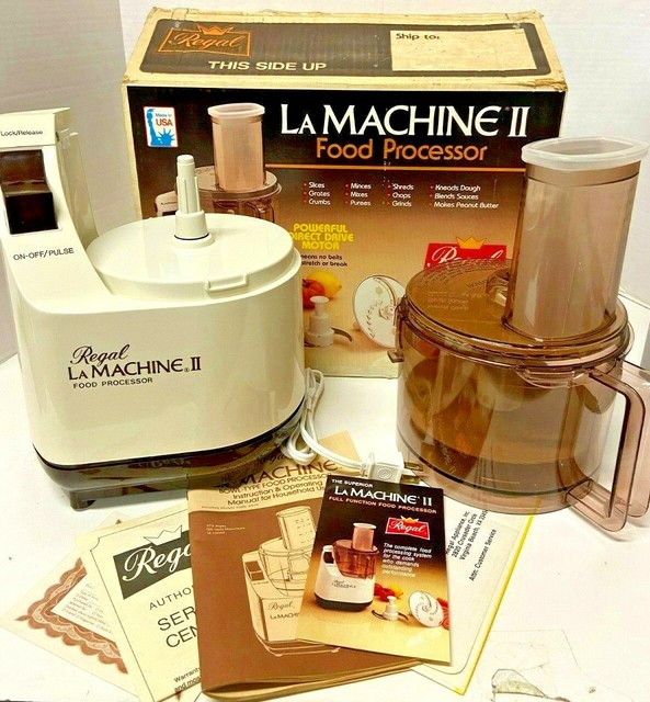 Regal La Machine II Food Processor V588 for sale online | eBay