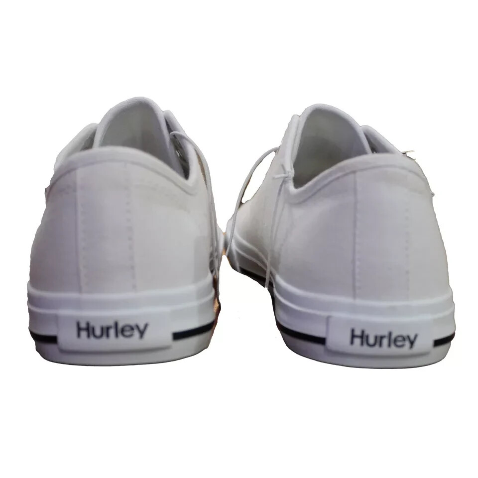 Hurley Ladies Chloe Casual Slip-on Canvas Sneaker Shoes White Size 6 6. ...