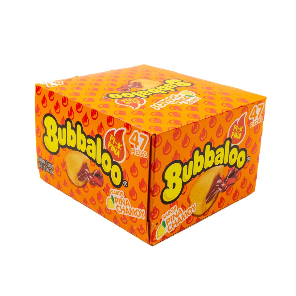 Bubbaloo Bubble Gum Assorted Flavors Mexican Chicle Candy 47 Pieces ...