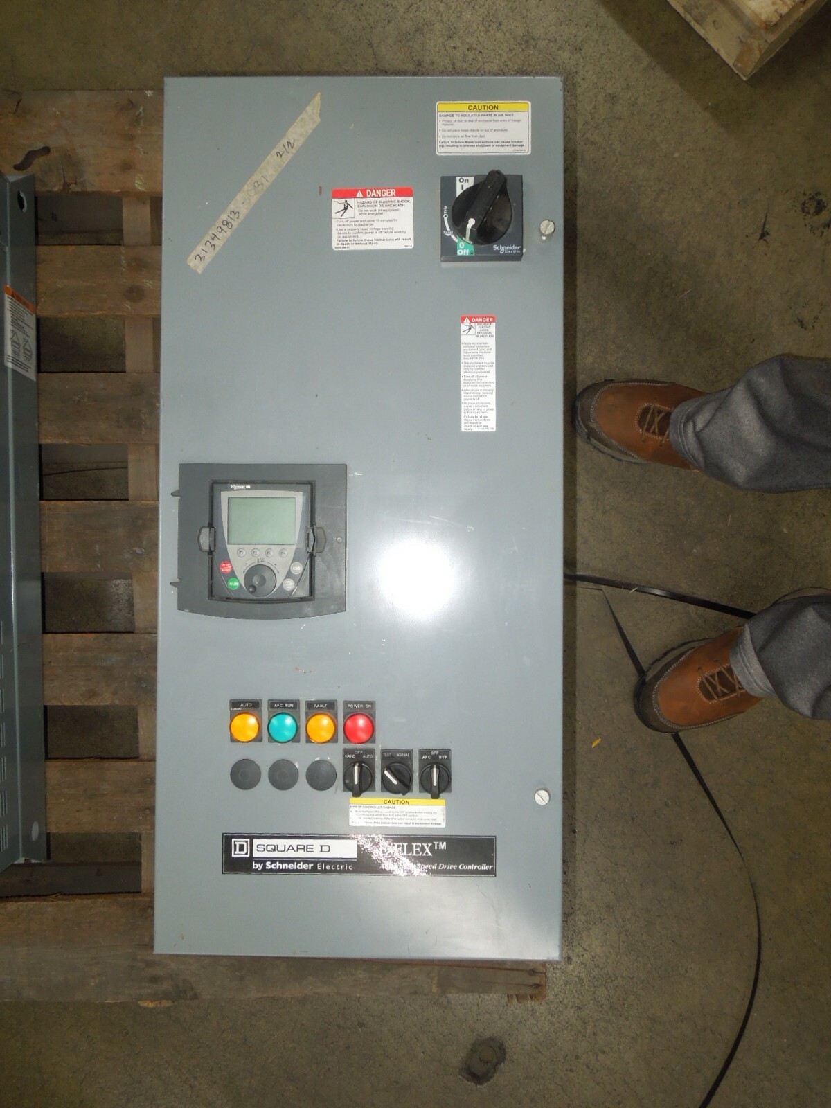 Square D E-Flex 3hp/2.2kW 460V Altivar 61 VFD 8839EFDEG4VY A07A08B09O09 ...