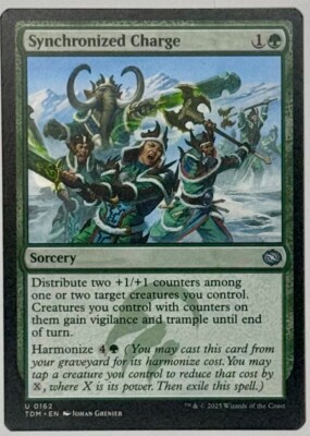 Synchronized Charge Tarkir: Dragonstorm Regular | eBay