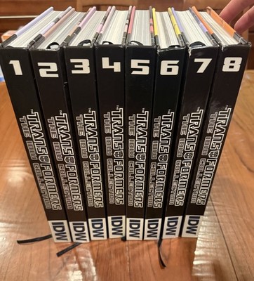 Rare Transformers The IDW Collection Phase 1 Complete Set 1-8 Out Of ...