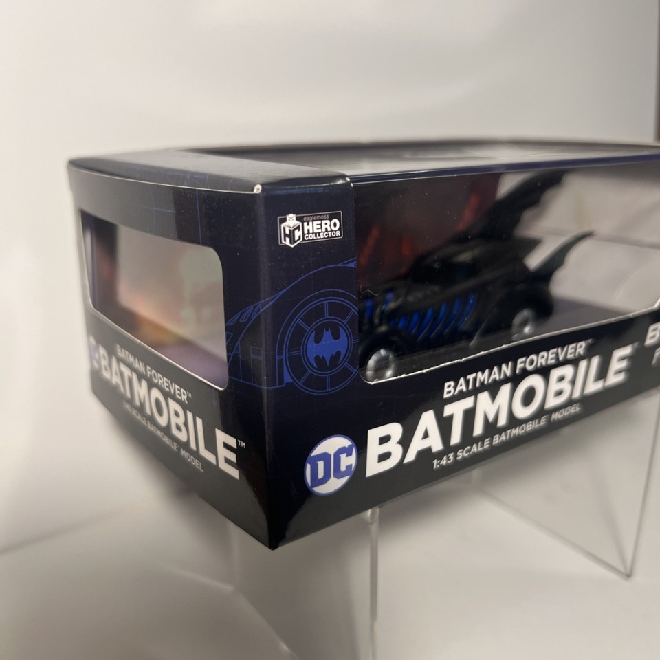 Eaglemoss Hero Collector 1:43 Scale Batman Forever Batmobile model car ...