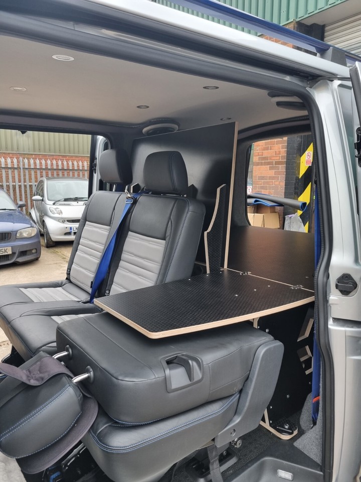 BEKULE XW Split Kombi utility bed pod VW T5 t6 Transporter camper SWB ...