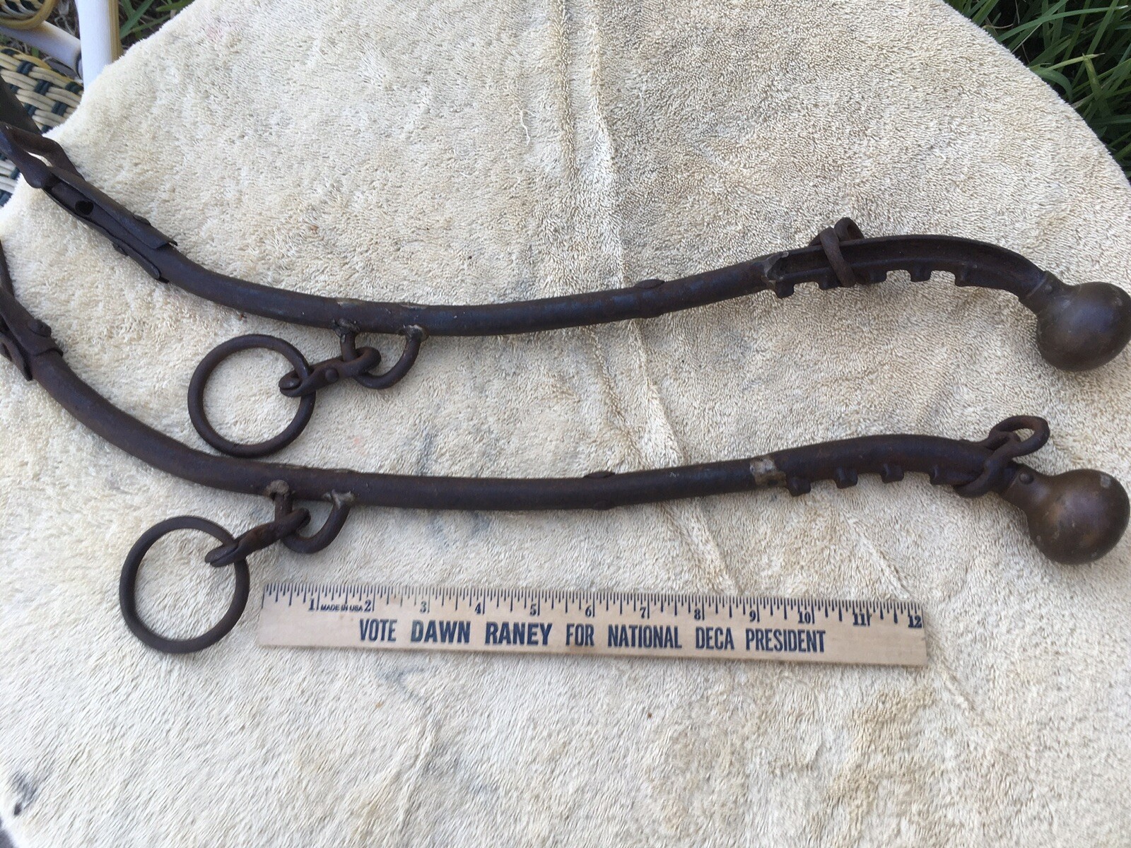 Vintage Horse Hames Iron Brass Wall Hangers or Arts Crafts | eBay
