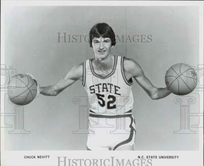 1980 Press Photo Chuck Nevitt, North Carolina State University ...