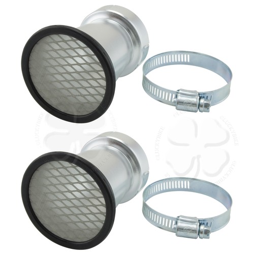 2x Velocity Stack 52mm x 62mm Intake Mesh Racing Carburetor Air Filter ...