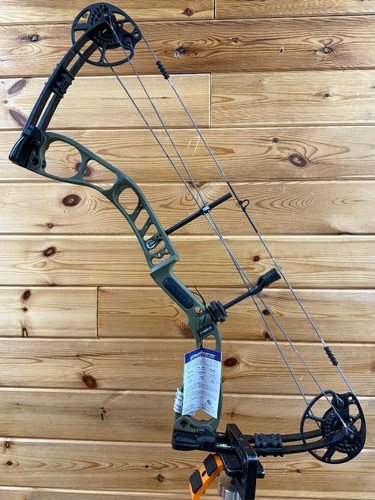 DISPLAY 2025 Elite Archery Ember COMPOUND Bow OD Green Hunting RH 60LB ...
