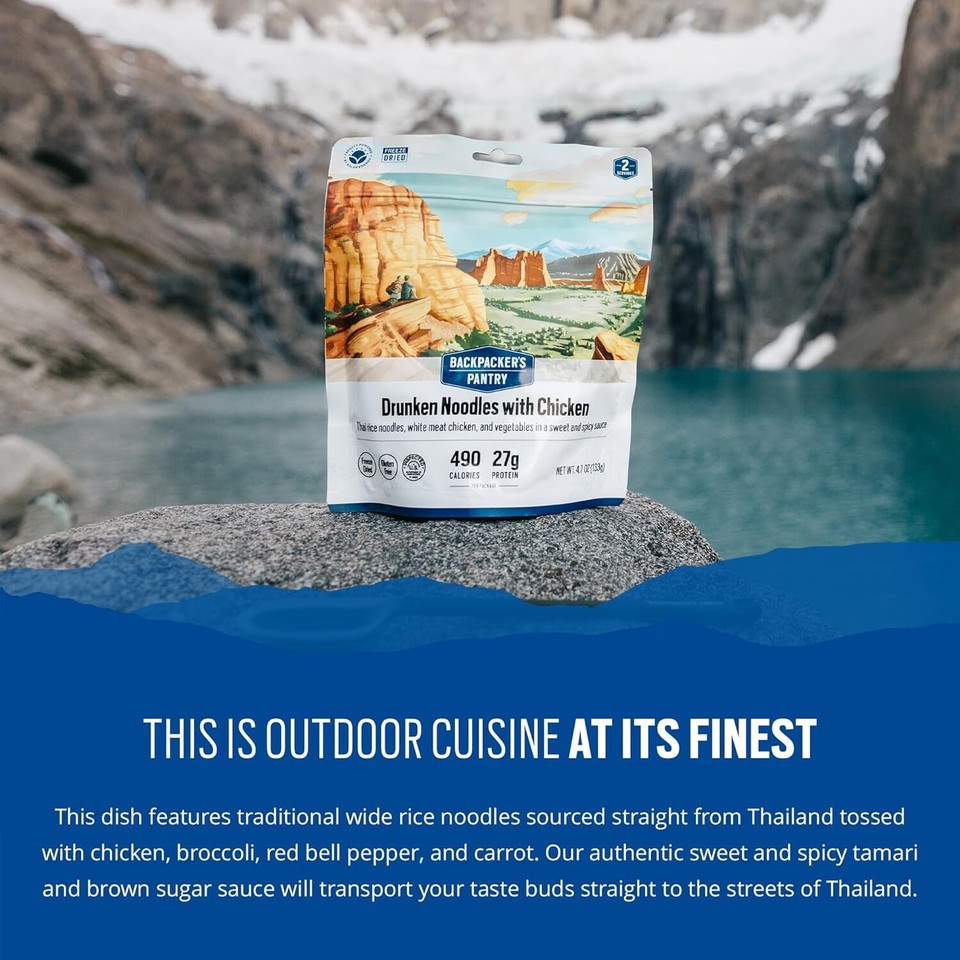 Backpacker's Pantry - Adventure Meal Freeze Dried Camping & Hiking MRE ...