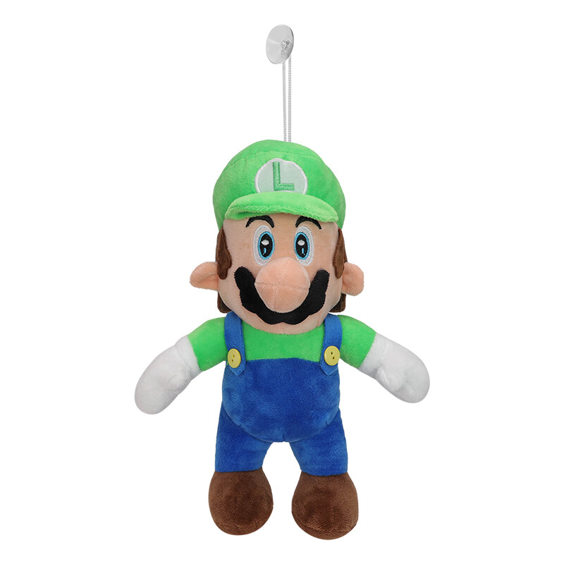 10" Super Mario Bros Plush Toys Soft Stuffed Mario Doll Kids Birthday ...