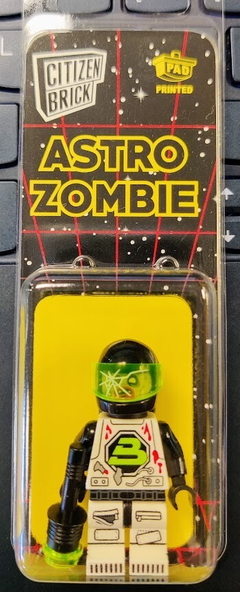 Citizen Brick: Astro Zombie Custom printed Lego Minifigure | eBay