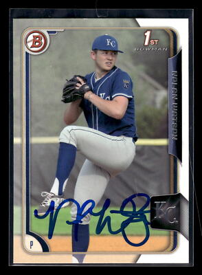 2015 Bowman Draft #110 Nolan Watson Rookie Auto Mint+ New | eBay