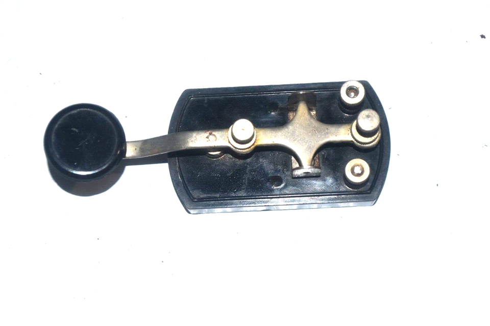 MORSE CODE KEY HAM TELEGRAPH KEY Ham Radio CW MADE IN JAPAN VINTAGE | eBay