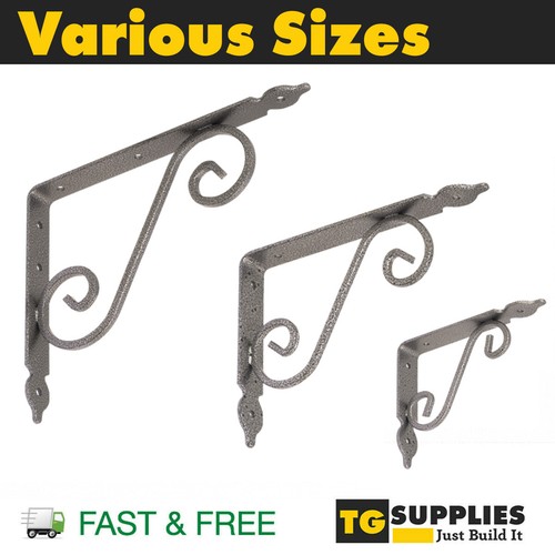 Strong High Quality Decorative Shelf Brackets Supports Metal Ornamental ...
