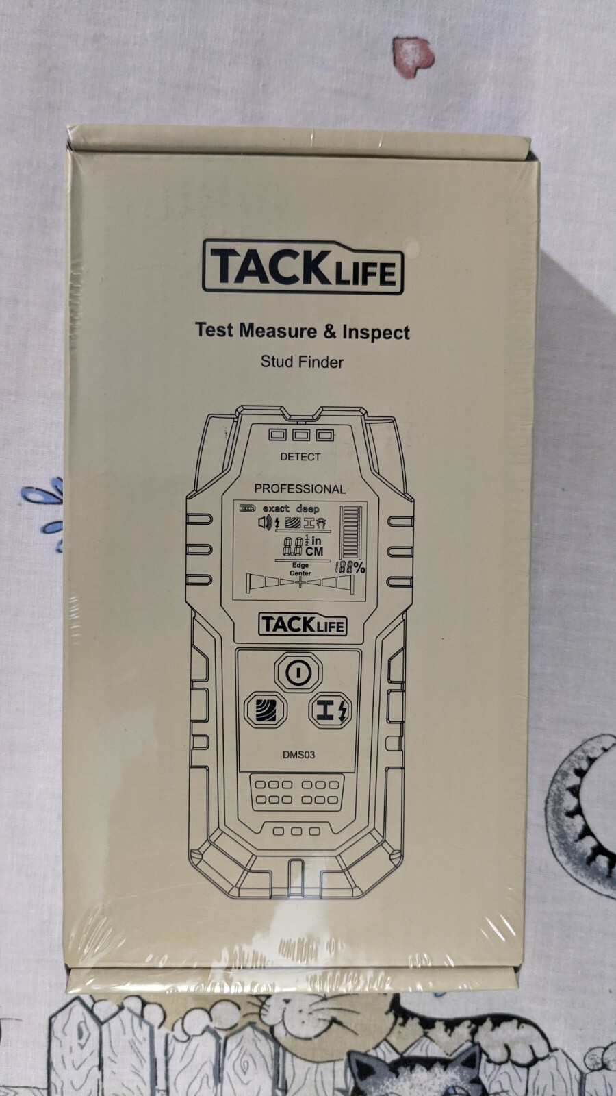 Brand New & Sealed TACKLIFE DMS03 Stud Finder / Wall Scanner 4in1 ...