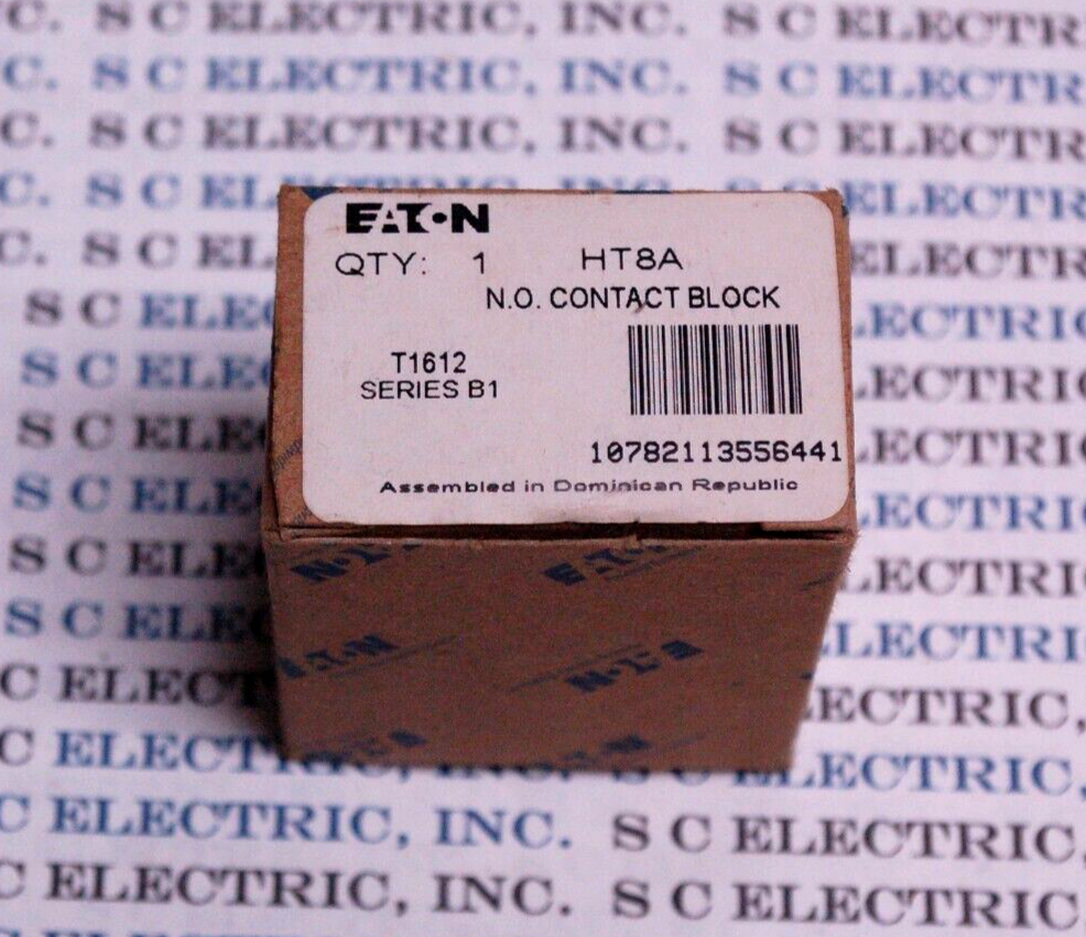 EATON HT8A N.O. Contact Block | eBay