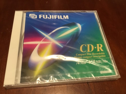 FujiFilm CD R Compact Disc Recordable 74min 650MB NEW | eBay