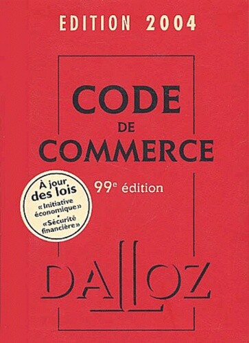Code de commerce 2004, Collectif | eBay