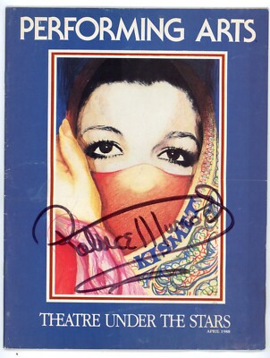 Patrice Munsel-Signed 1988 Performing Arts Magazine for Theatre Under ...