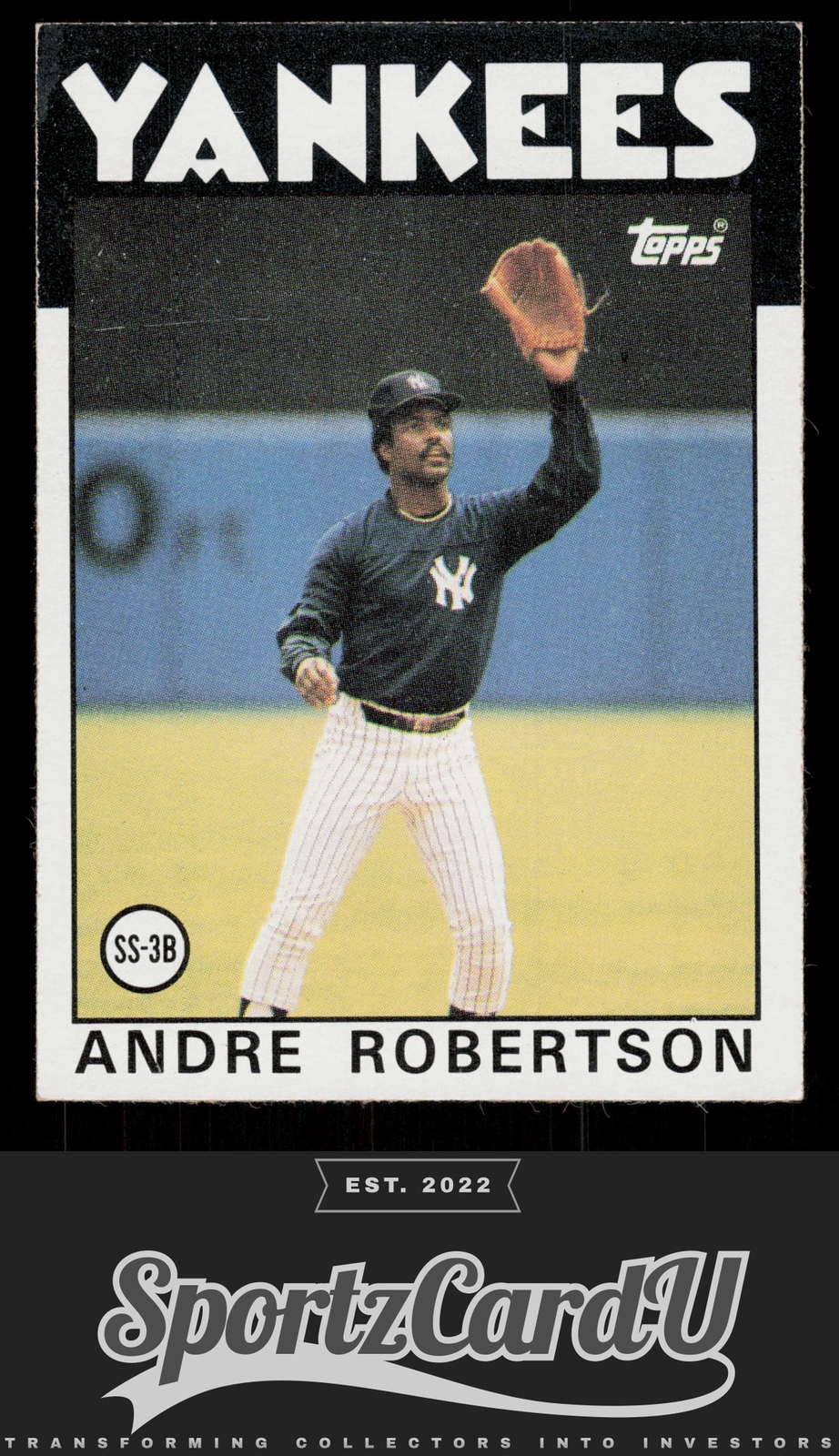 Andre Robertson 1986 Topps Near Mint or Better 10065881 | eBay