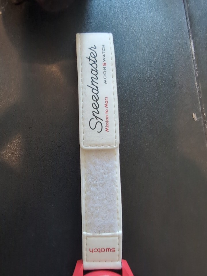 Authentic Swatch x Omega Mission to Mars MoonSwatch (Box, Papers) | eBay