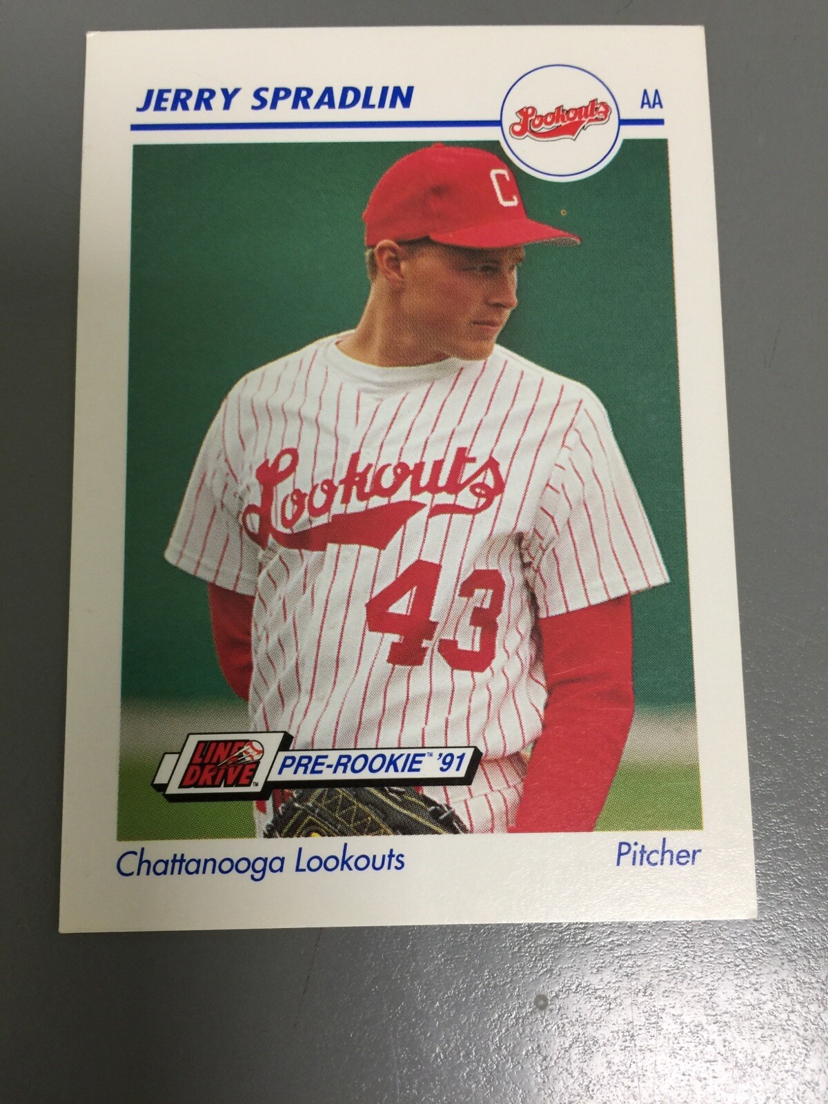 1991 Pre-Rookie Jerry Spradlin Pitcher # 170 | eBay