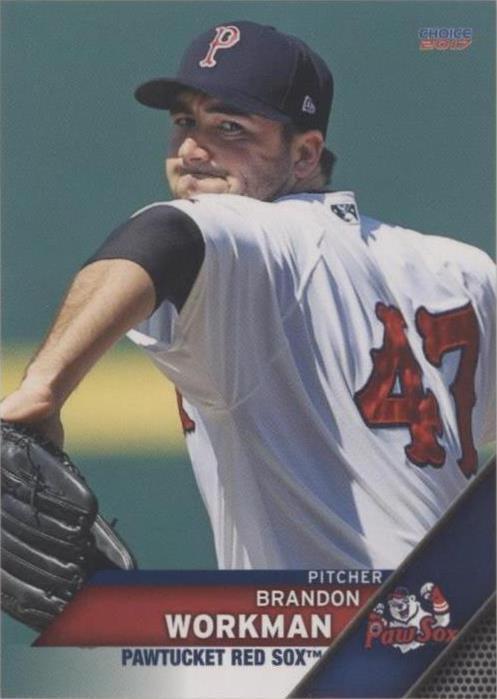 2017 Choice Pawtucket Red Sox - Brandon Workman #31 (RC) for sale online | eBay