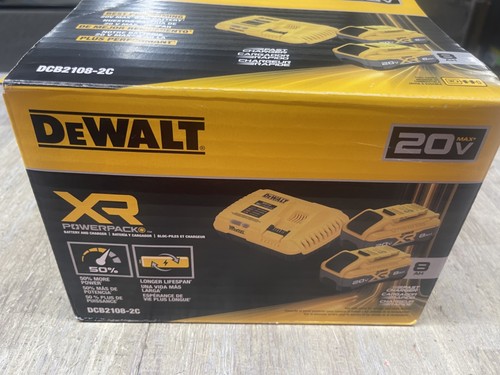 2pk Kit Dewalt DCB2108 PP 20V Max XR 8.0Ah Lithium Ion Batteries ...